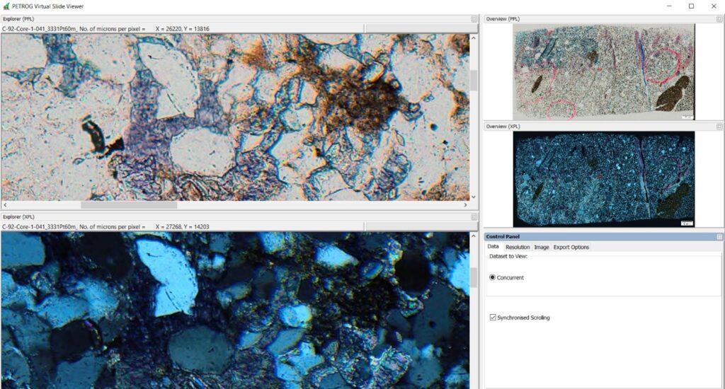 Core Slide Scanning, Thin Section Scanning | Rockwash Geodata